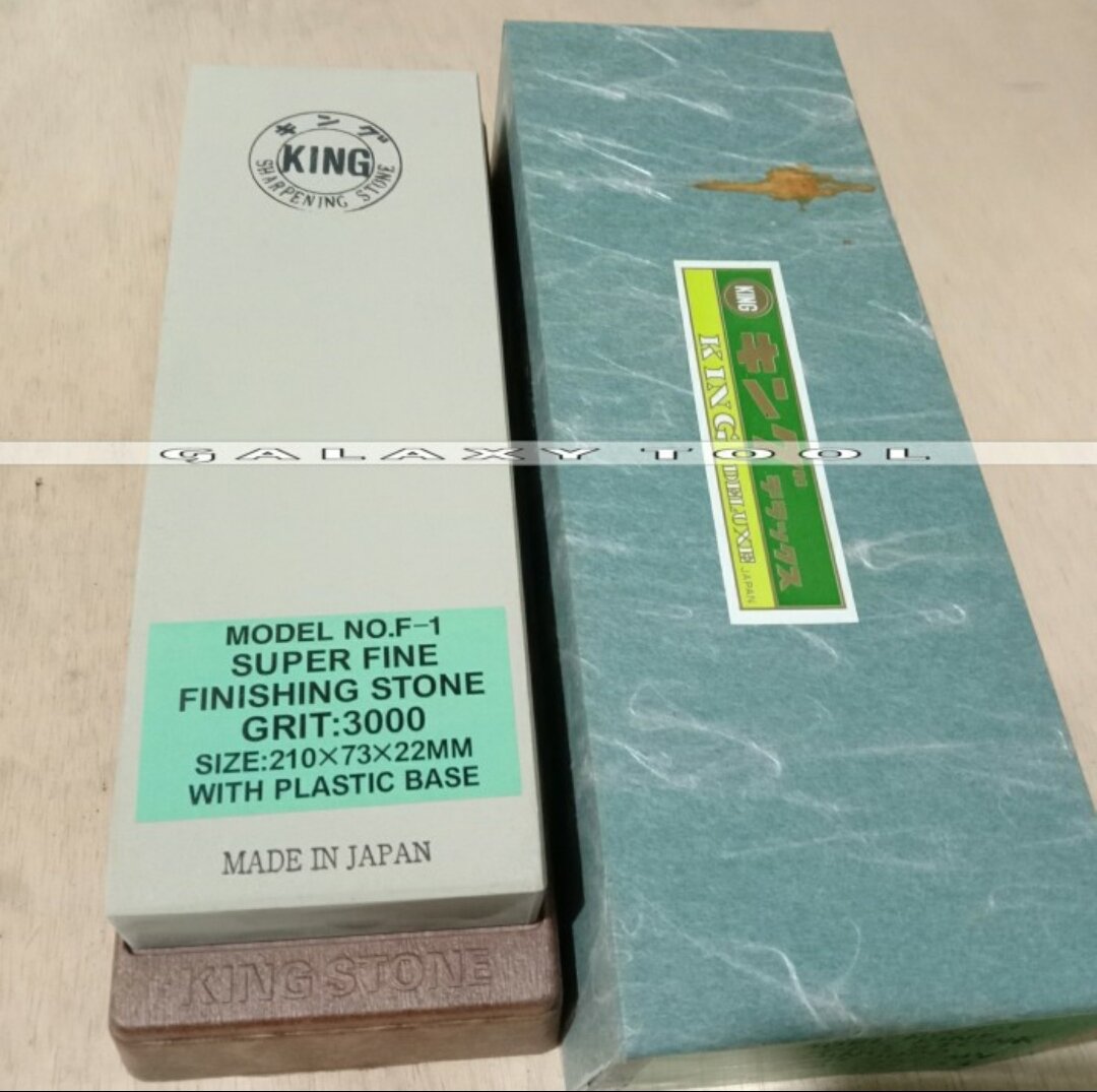 Batu Asahan King Grit 3000 Sharpening Super Finish Stone Original japan ...