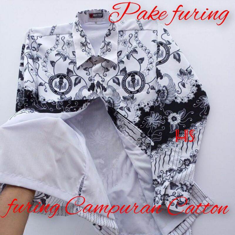 baju pgri batik 2020 kemeja pgri seragam guru baju pgri wanita baju ...