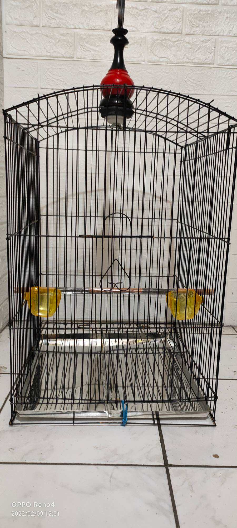 Kandang Burung Besi Lipat Murai, Kenari, love bird, Kacer, Beo | Lazada ...