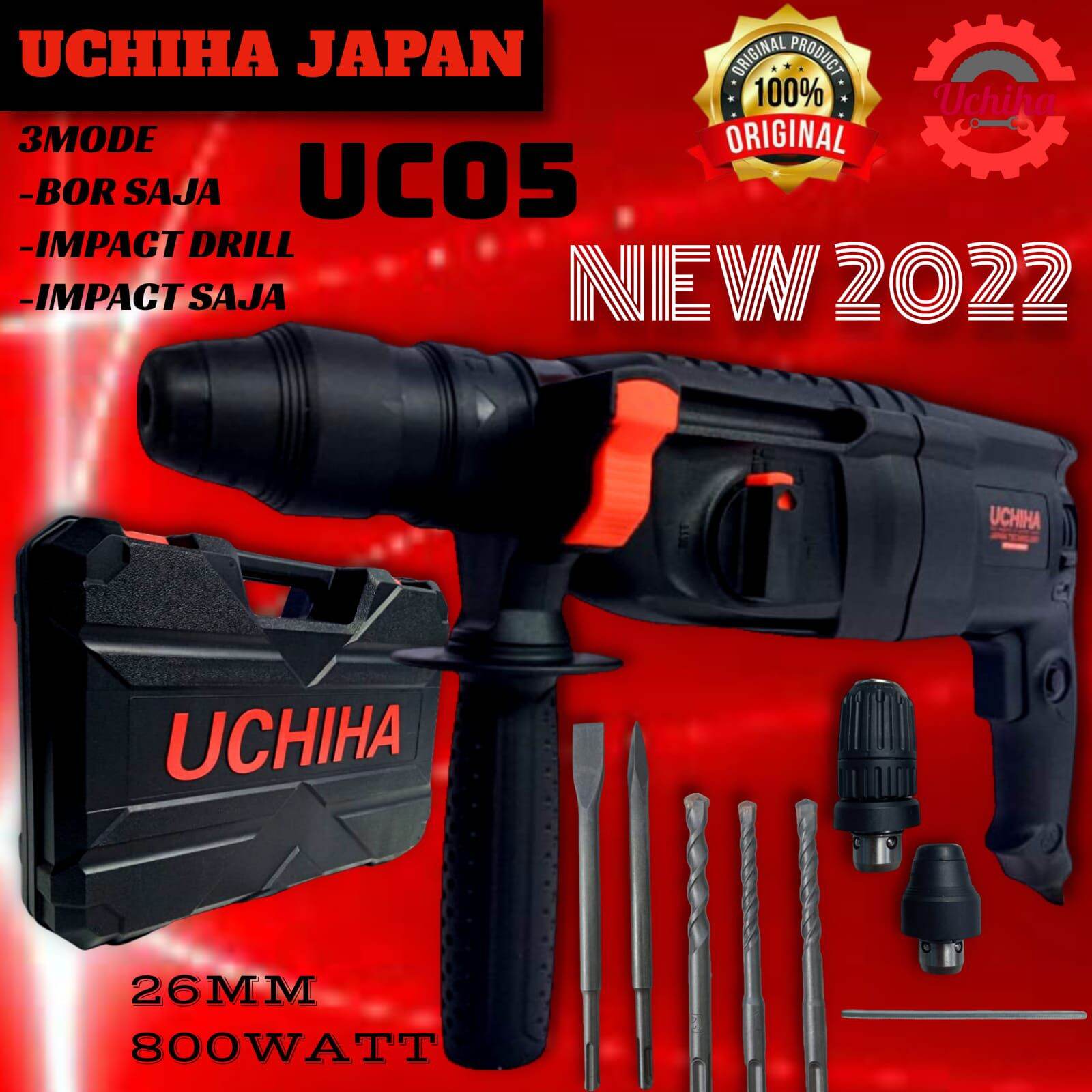 bor listrik harga terjangkau hamer bobok beton UC05 Uchiha japan ...