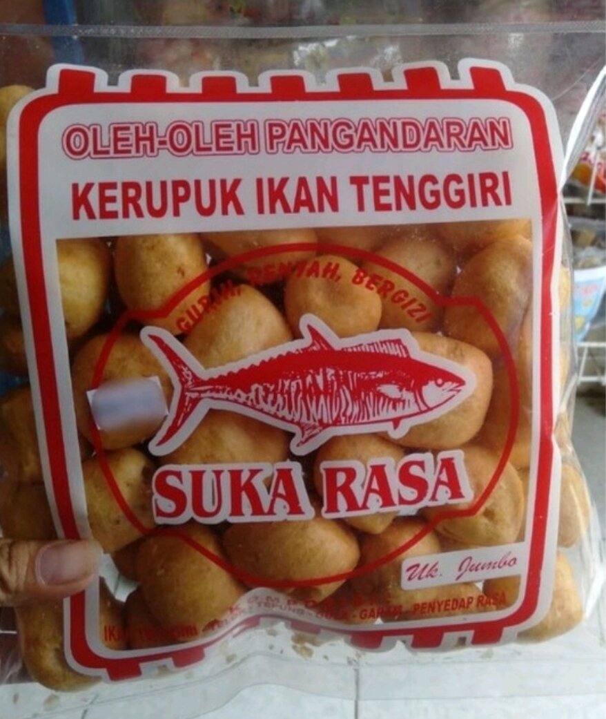 Krupuk Ikan Tengiri Oleh Oleh Pangandaran Makanan Ringan Snack
