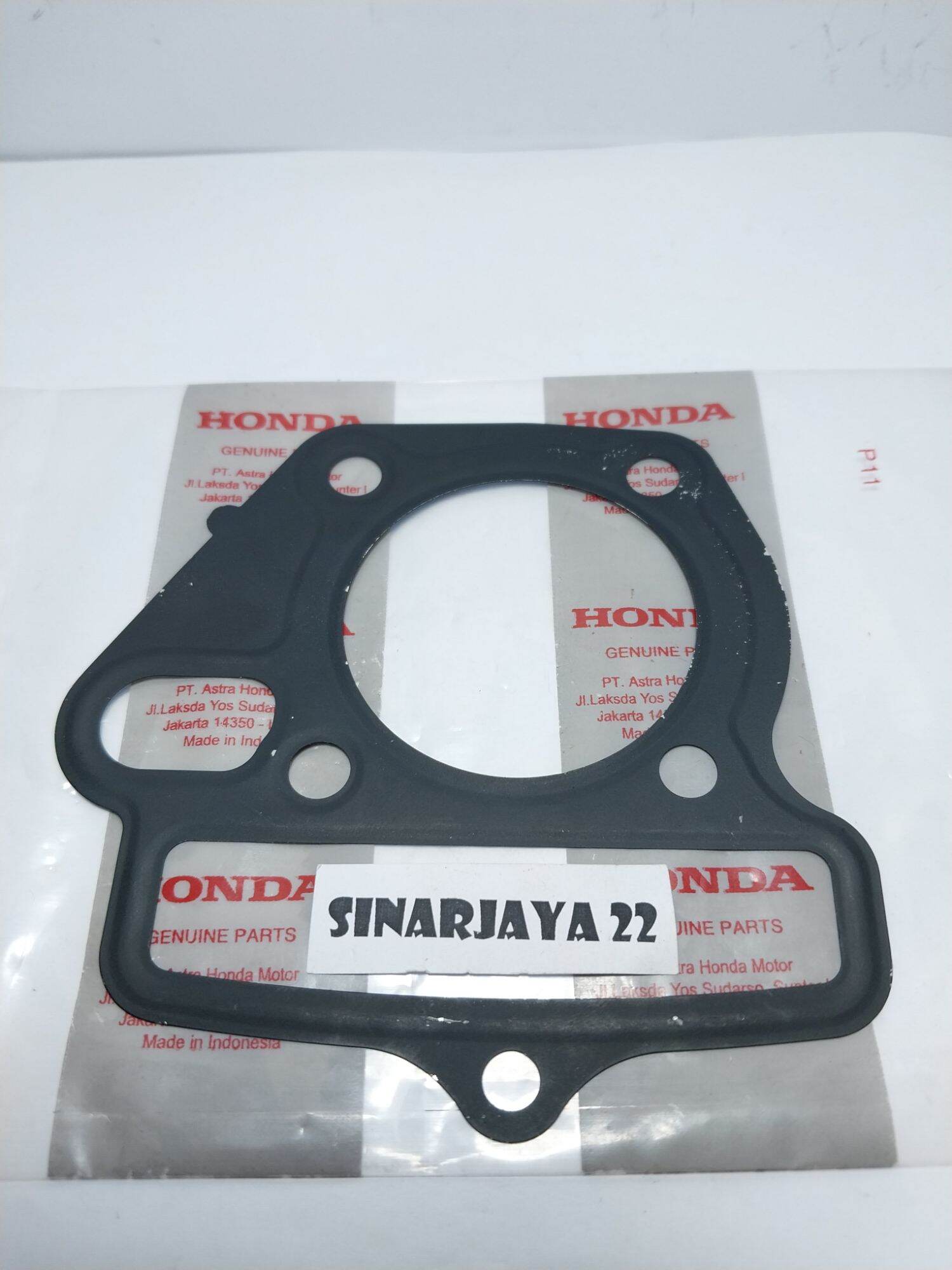 Gasket Paking-Packing Silinder-Cylinder Head Block-Blok Atas CHPT Hitam Legenda & Supra Fit Lama ...