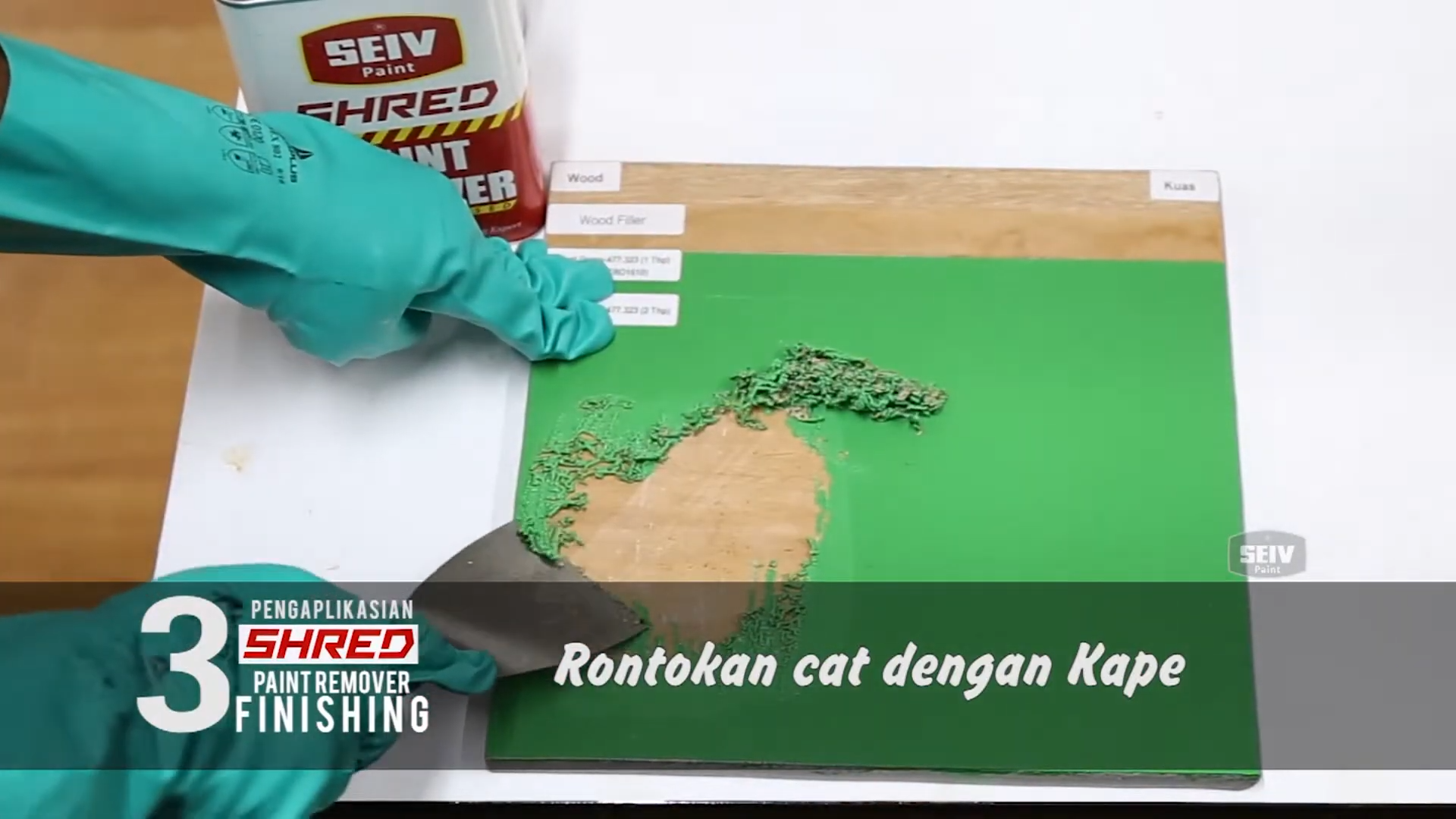 Shred Paint Remover seiv perontok cat bodi motor mobil, cat kayu, cat ...