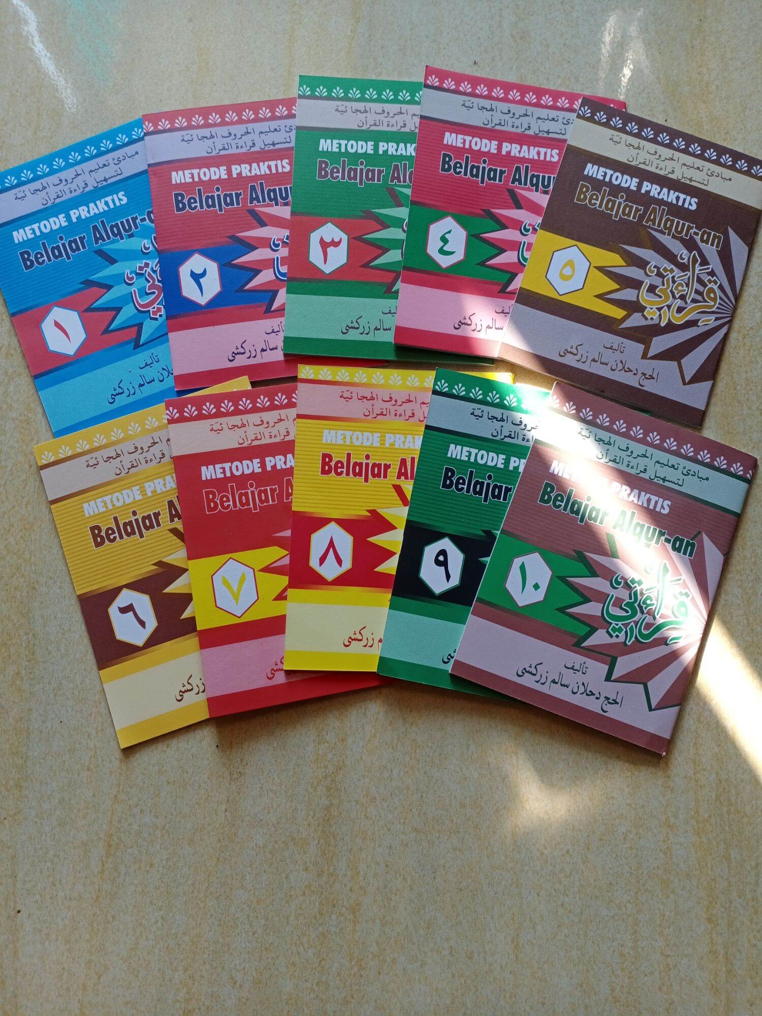 Qiroati Lengkap Per Jilid, jilid 1 -10 ( 10 kitab) | Lazada Indonesia