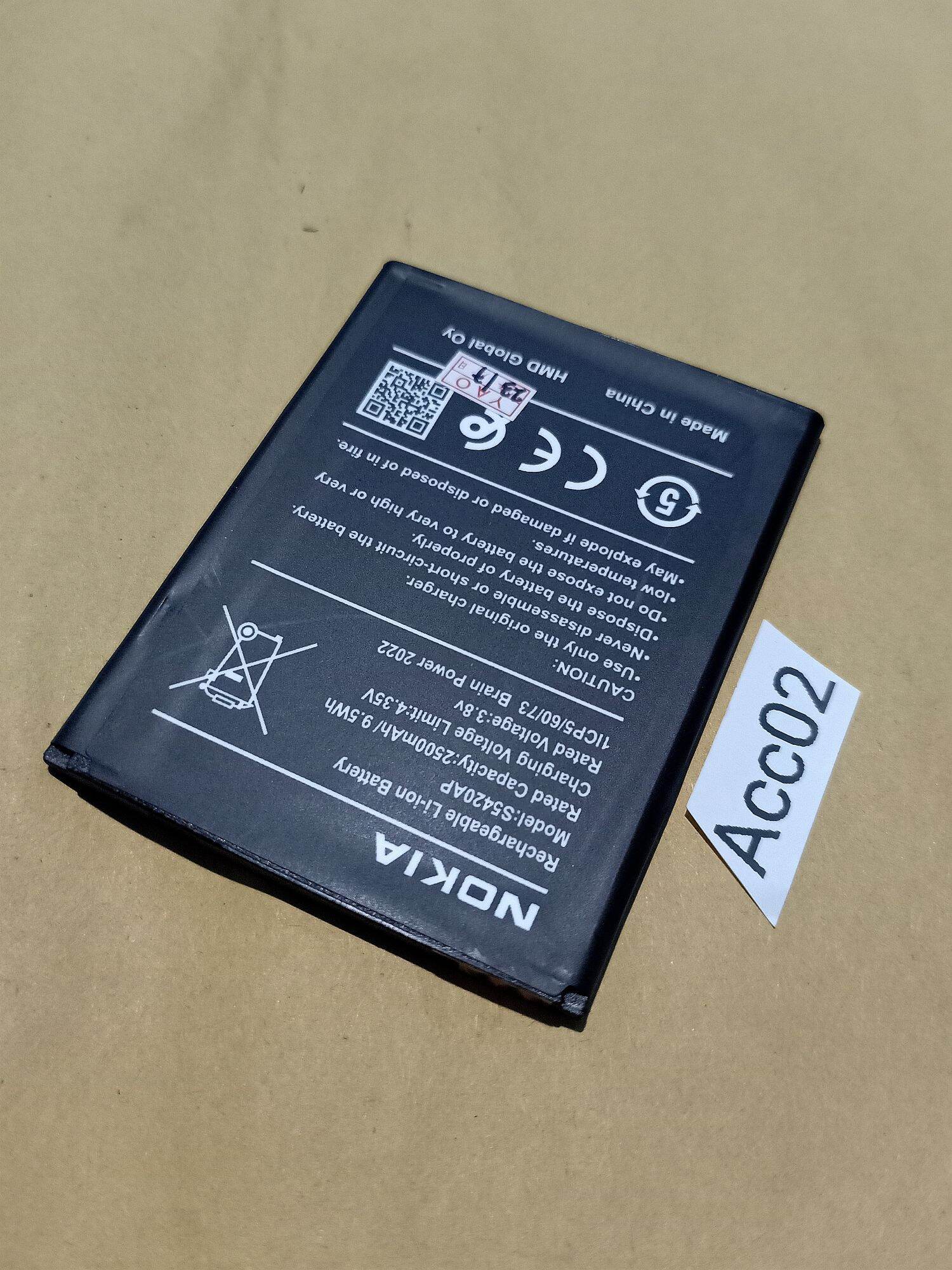 Baterai Batre batrai Nokia TA-1165 TA-1165 C1 2020 Model S5420AP Nokia ...