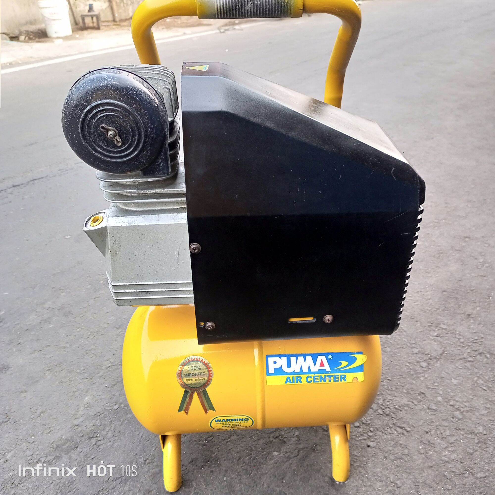 compresor portabel 1,5 hp, puma, Made in Taiwan, bekas | Lazada Indonesia