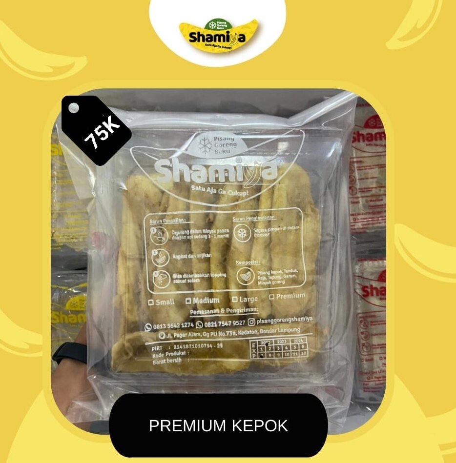 Pisang Goreng Frozen Shamiya Premium Kepok | Lazada Indonesia