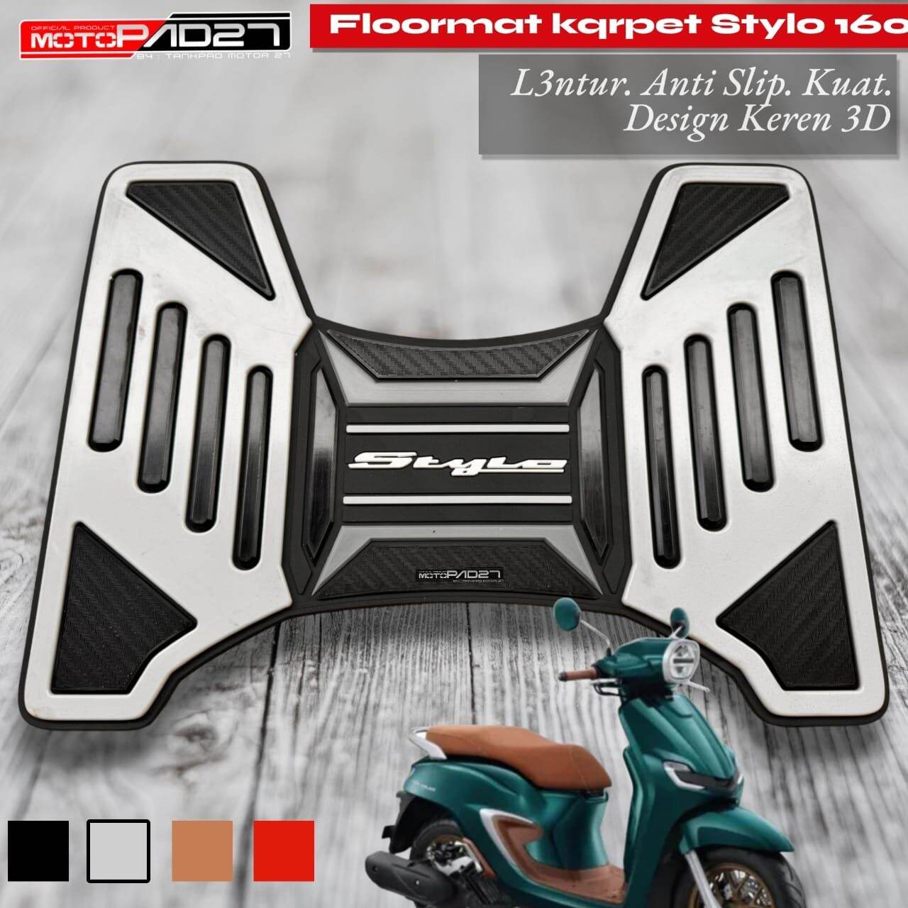 karpet motor stylo 160 alas kaki stylo 160 | Lazada Indonesia