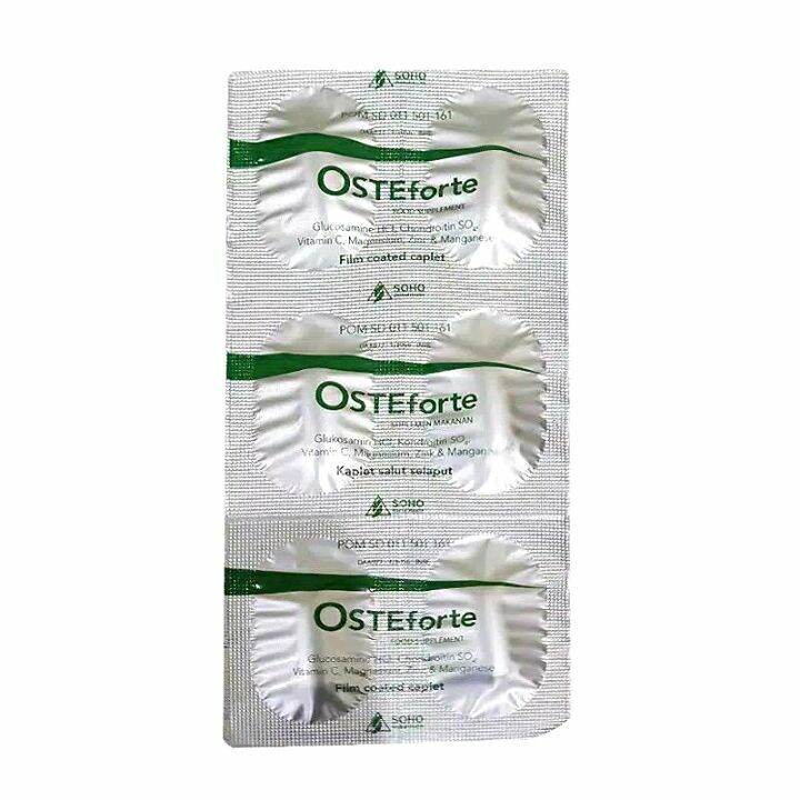 oste forte strip utuh isi 6 tablet | Lazada Indonesia