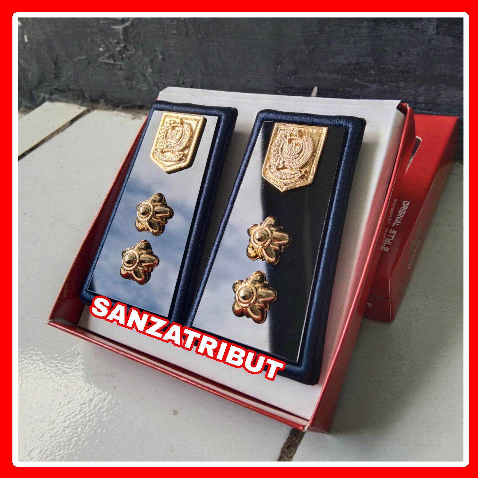 Pangkat Lurah Kepala Desa Logo Kemendagri Terbaru Mika Kilap Navy ...