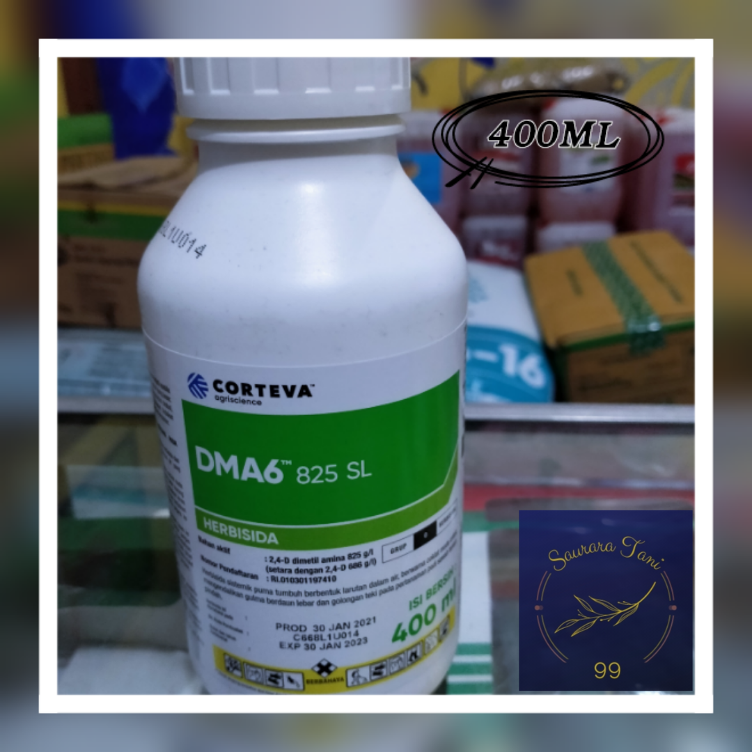 Herbisida Sistemik DMA6 400ML Bahan Aktif : 2,4-D Dimetil Amina ...