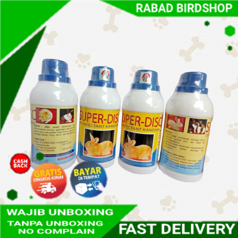 Super disc 250ml pembersih kandang kelinci | Lazada Indonesia