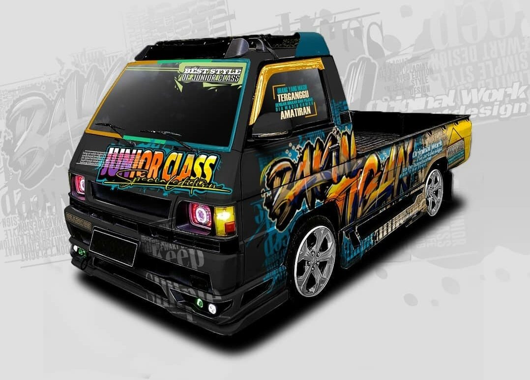 decals sticker branding L300 pickup | Lazada Indonesia