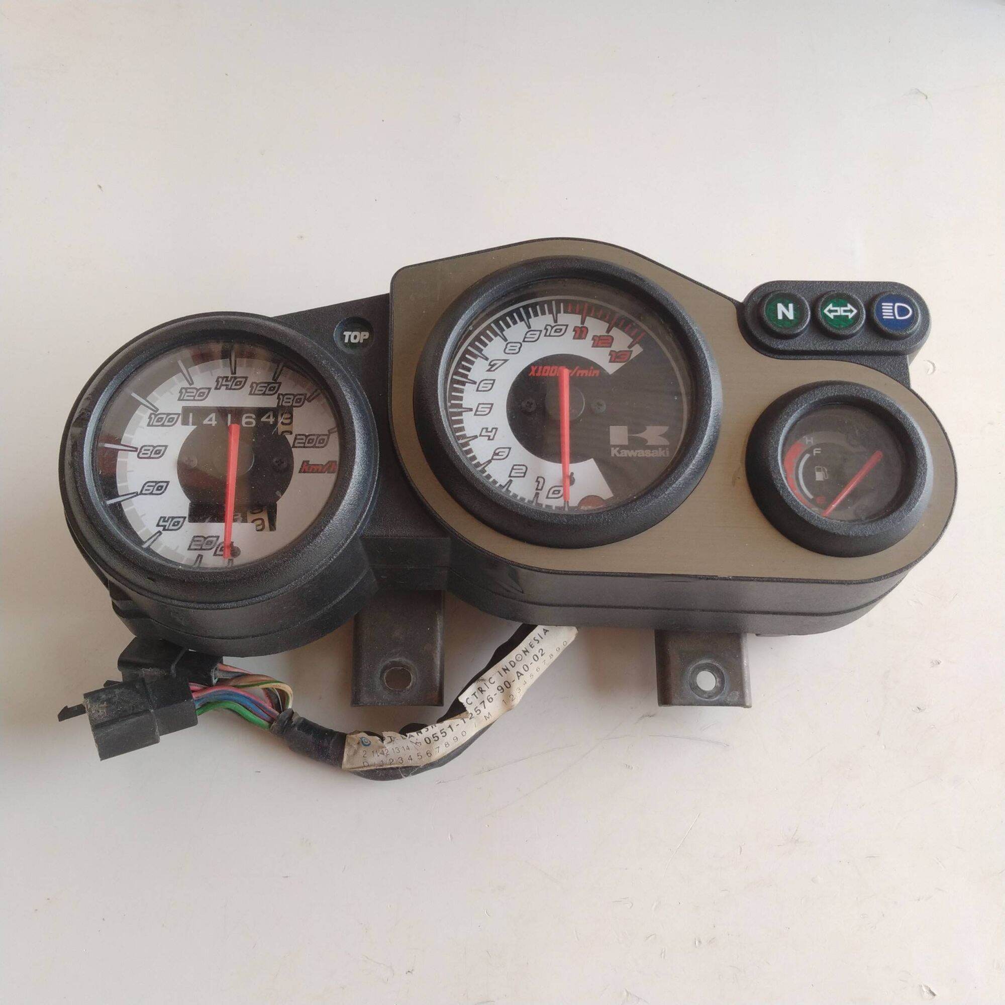 SPIDOMETER NINJA 150 RR NEW OLD ORIGINAL COPOTAN SPEEDOMETER NINJA RR ...
