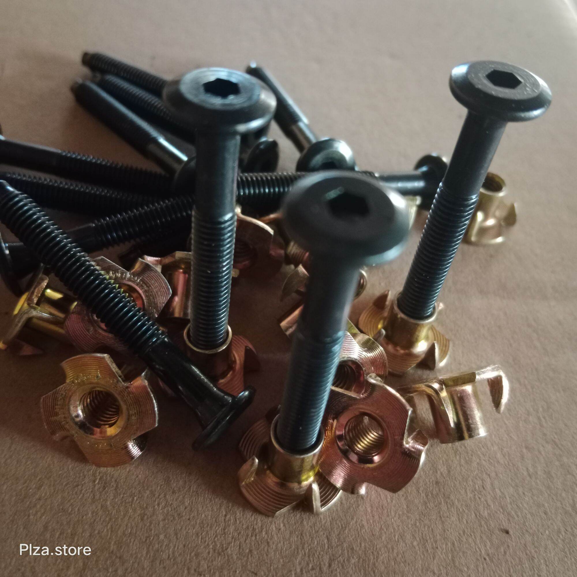 10.Pcs BAUT MUR CAKAR M6 UNTUK BOK SPIKER PANJANG 5CM BAUT CAKAR BUAT ...