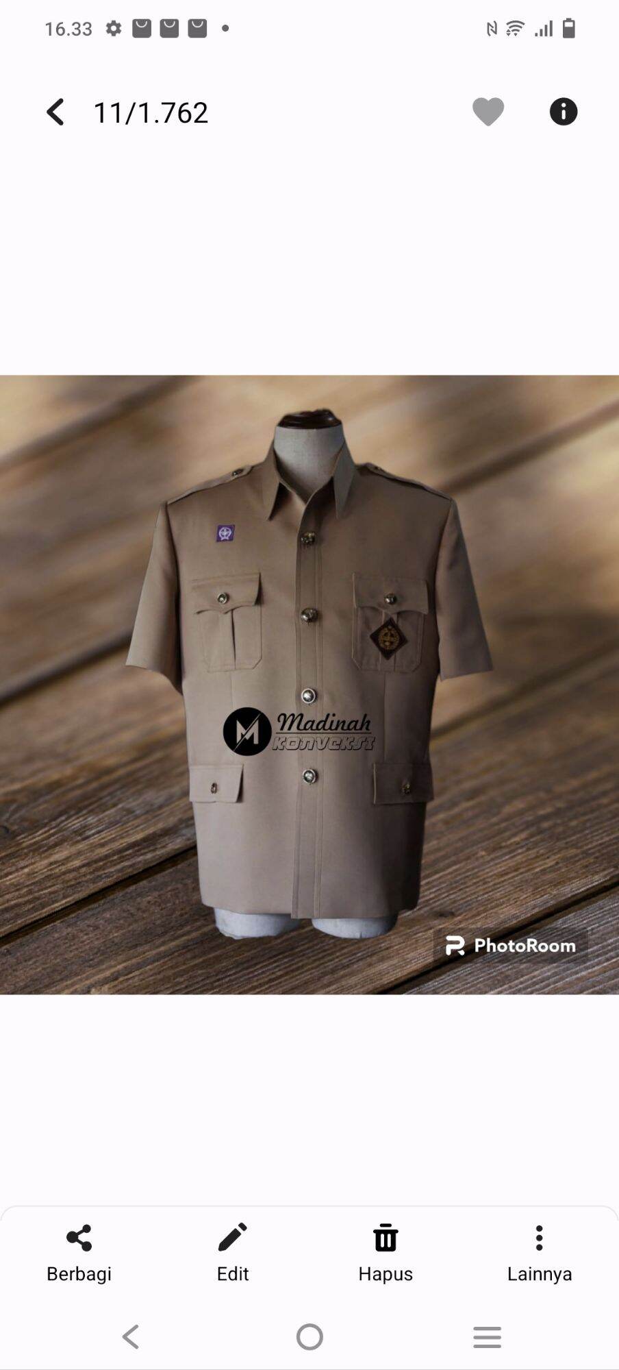 SERAGAM PDU PRAMUKA PEMBINA | Lazada Indonesia