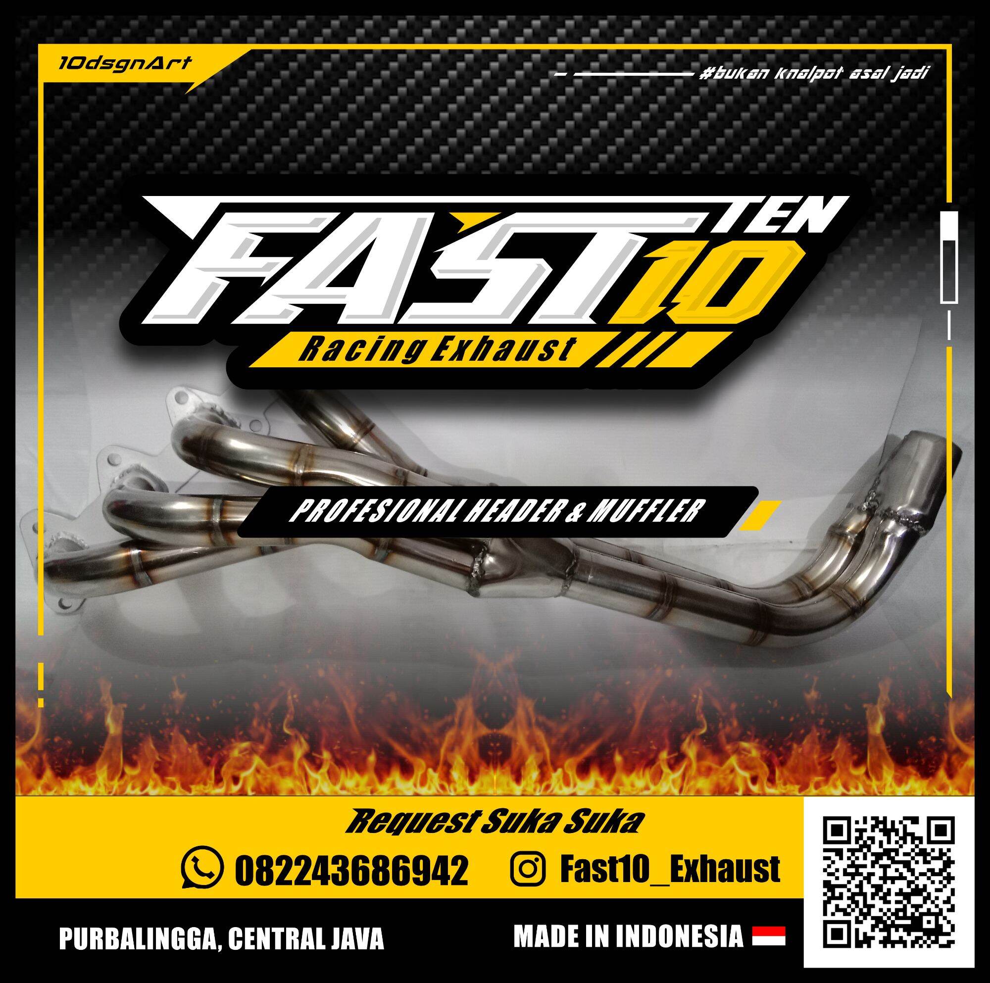 FASTTEN RACING EXHAUST Toko resmi di Indonesia, Online Shop 04 2025