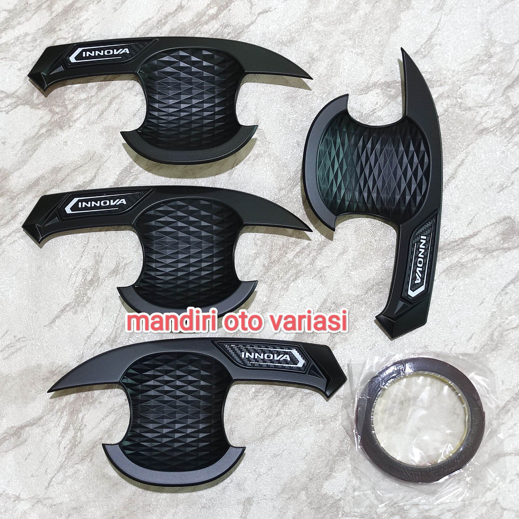 Outer handle mangkok pintu mobil toyota innova 2004-2015 travesium hitam | Lazada Indonesia