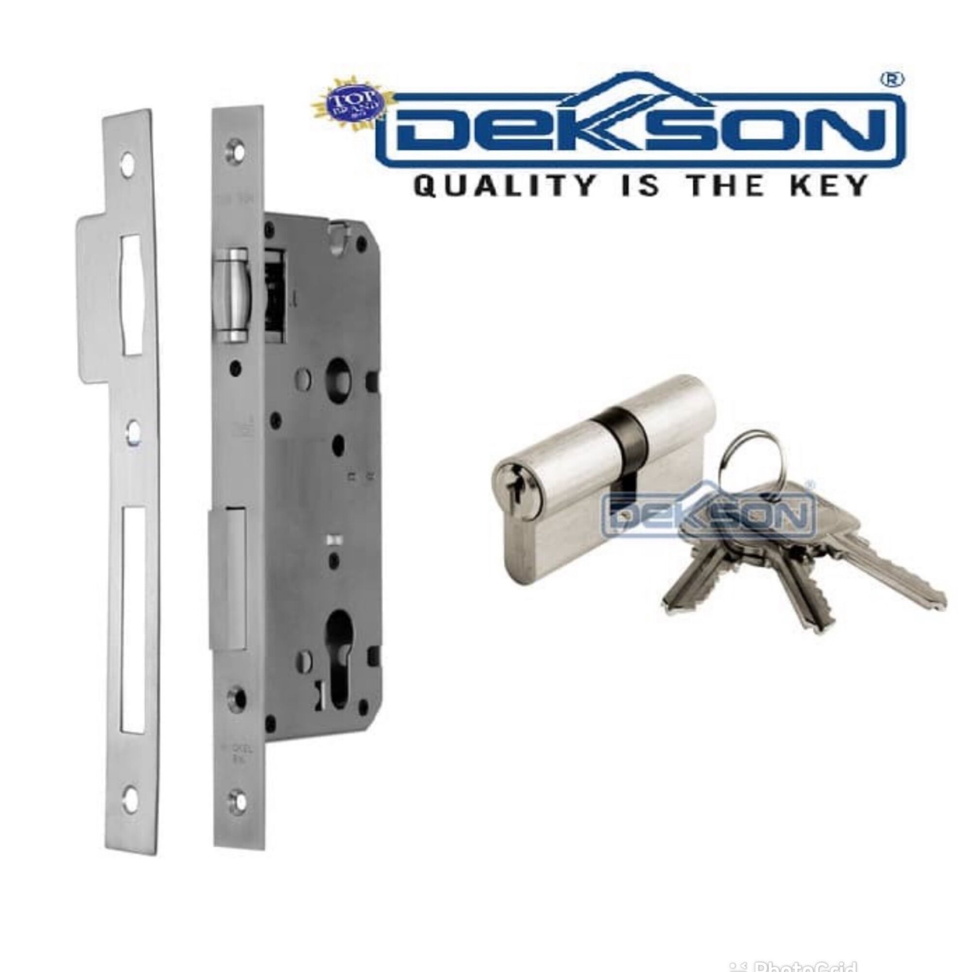 Kunci pelor dekkson kunci pintu kupu dekkson kunci pintu dobel Double ...