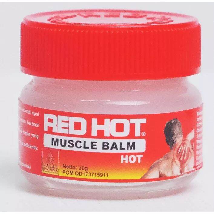 BAlSEM Otot RED HOT Muscular Balm 40 Gr & 20 Gr Mengatasi Pegal ...
