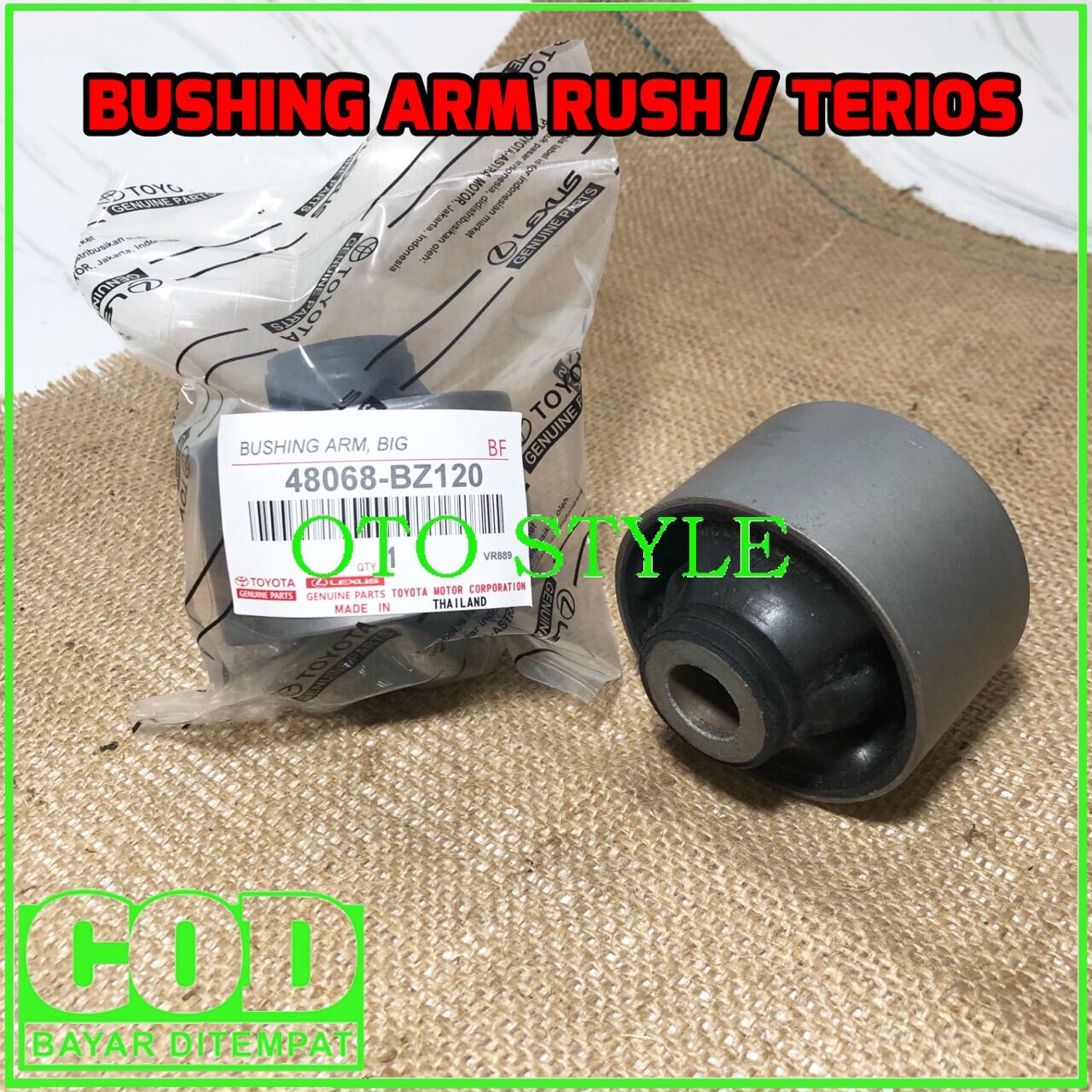 BUSHING ARM RUSH - BUSHING RUSH TERIOS - BUSHING LOWER ARM RUSH TERIOS ...