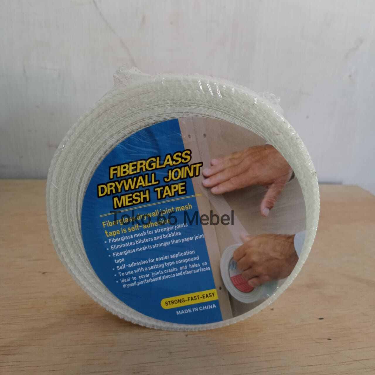 Fibertape / Lakban Gypsum 3cm / Lakban Gipsum / Kasa Gypsum / Isolasi Gipsum / Fiber Tape ...