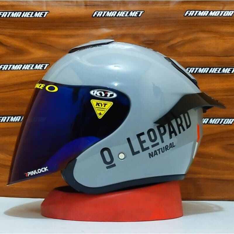 Helm Half Face MLA Kyoto Paket Ganteng Leopard Original SNI | Lazada ...
