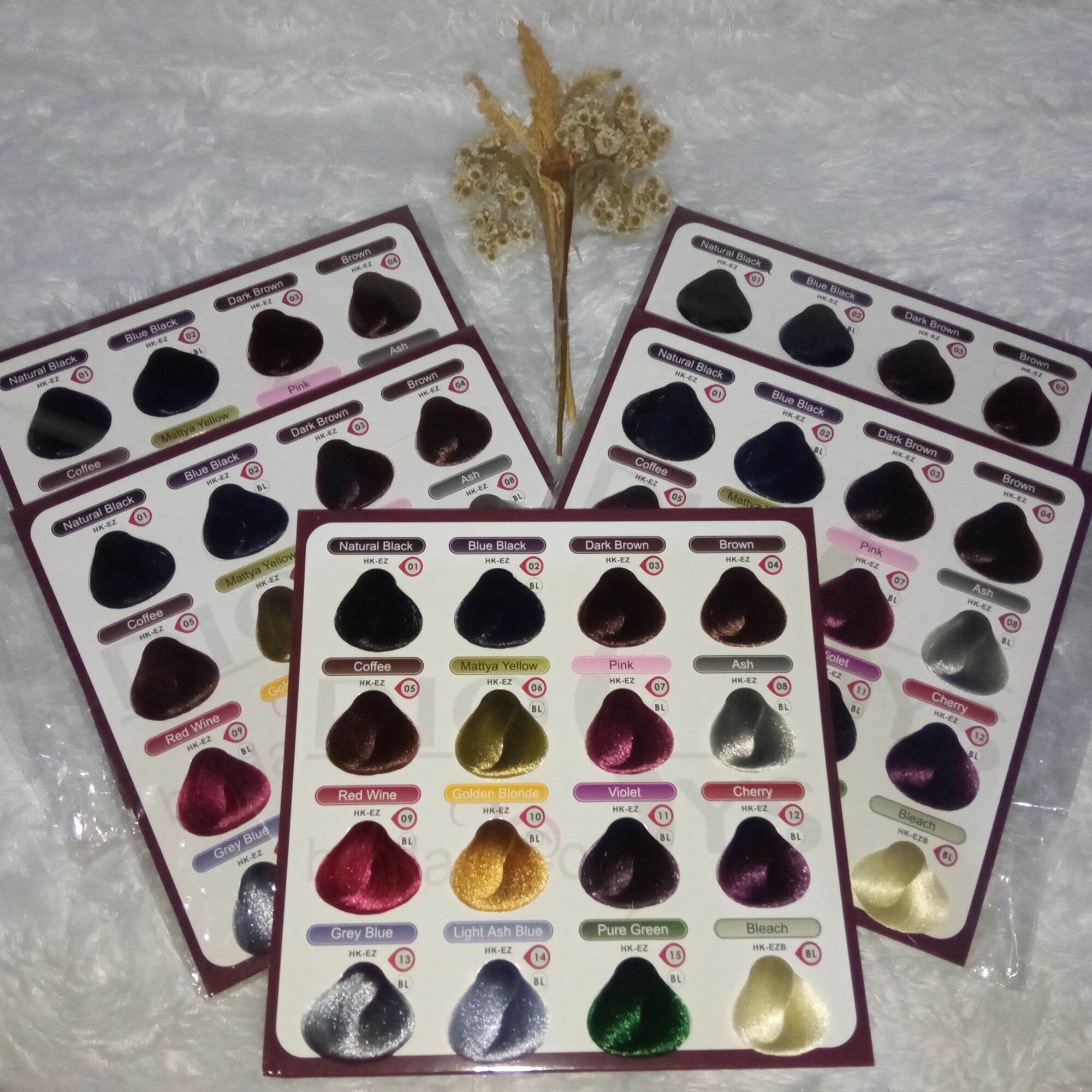 Buku Katalog Diosys Pewarna Rambut / Color Chart Warna Cat-yuktwo.id ...