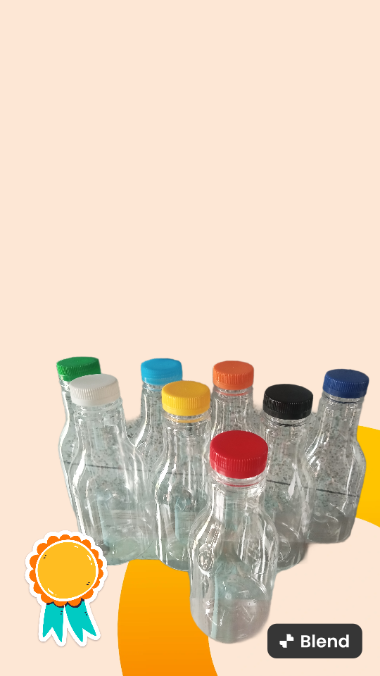 botol plastik pir 🍐 ukuran 250ml botol SN botol kemasan isi 15 pcs ...