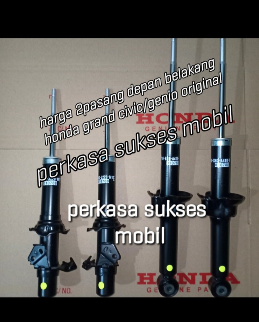 Shockbreaker shock absorber Honda Grand Civic / Genio Depan belakang ...