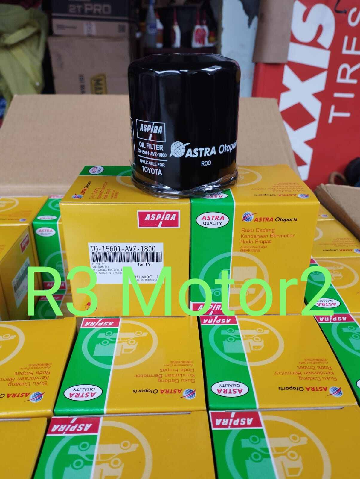 Filter Oli Aspira / Oil Filter Toyota Avanza , All Rush , Calya , Agya ...