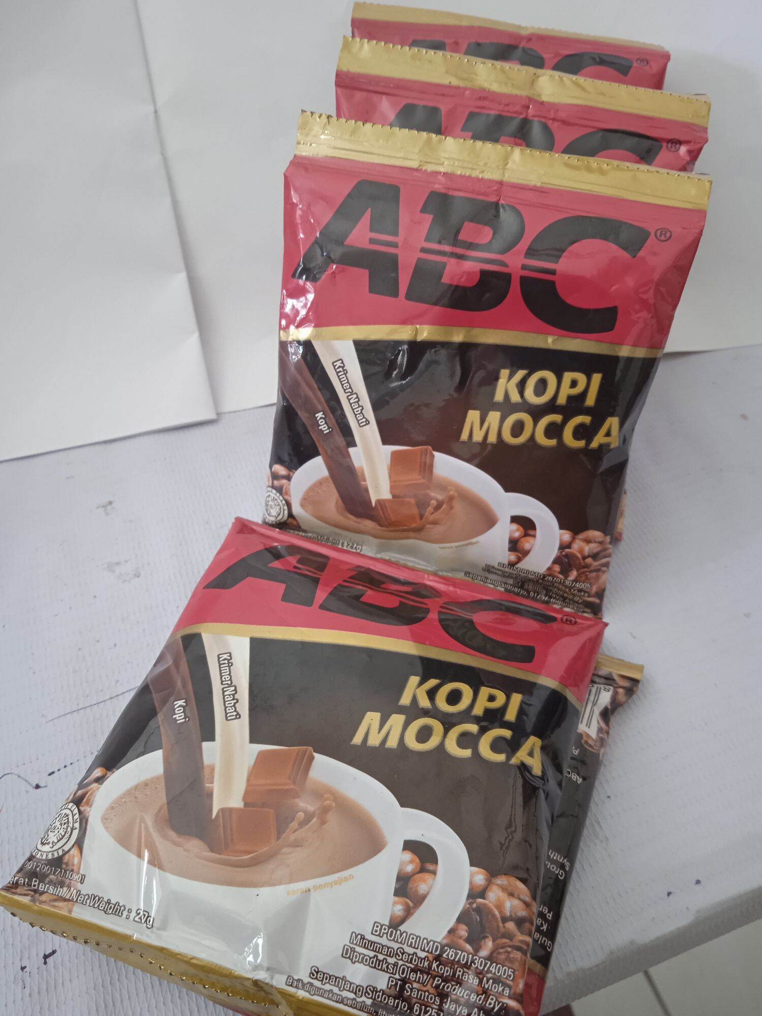 ABC kopi mocca krimer nabati 10 sachet | Lazada Indonesia