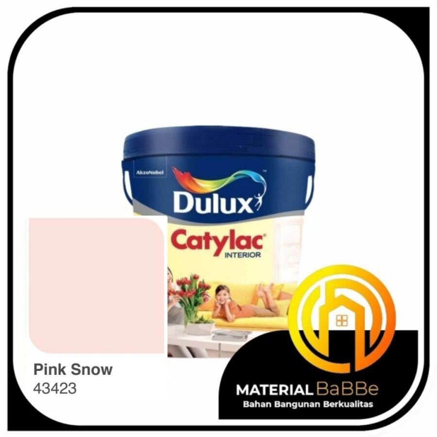 Dulux Catylac Interior Pink Snow 43423 5 kg | Cat Dinding Dalam ...