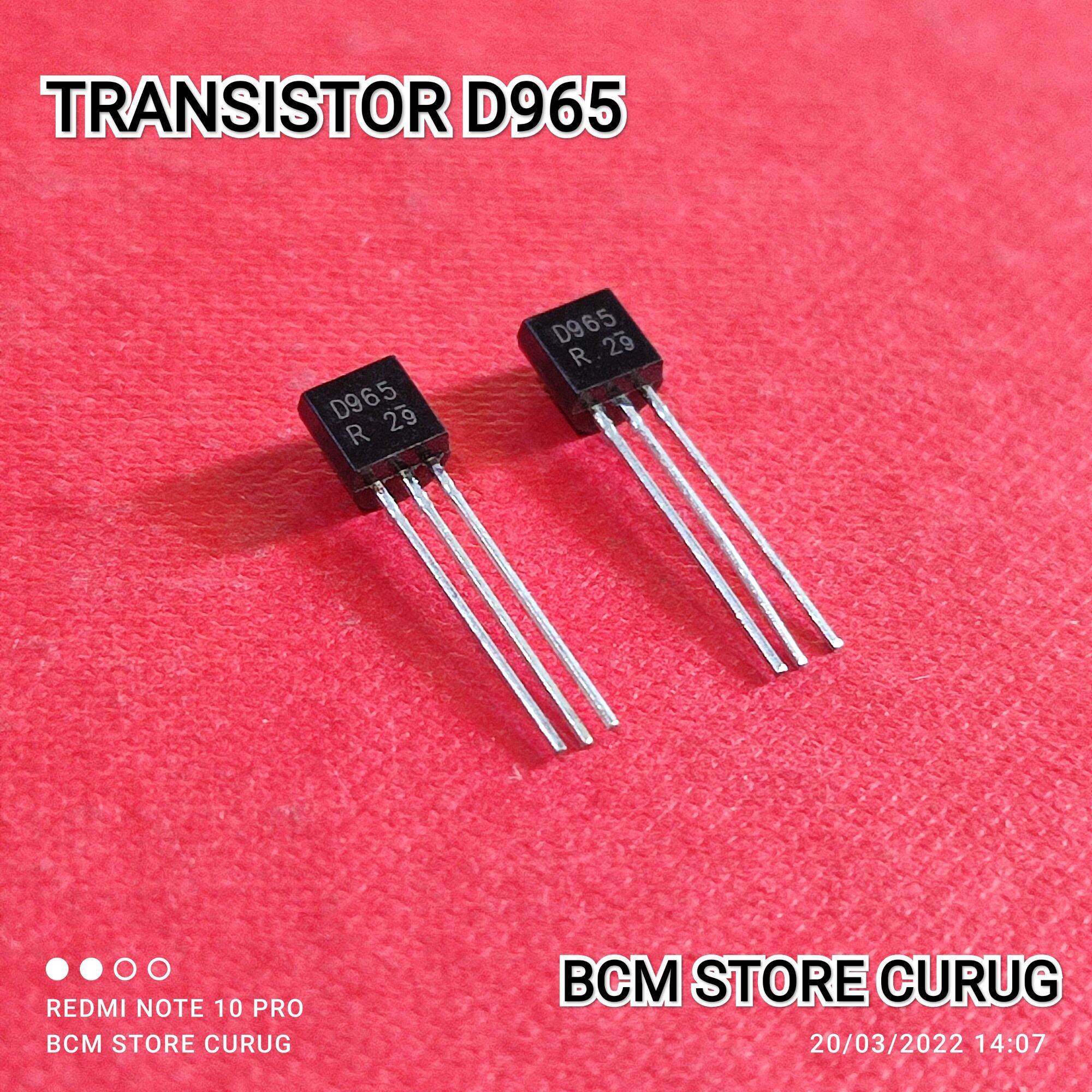 10 BUAH TRANSISTOR 2SD965 D965 D 965 | Lazada Indonesia