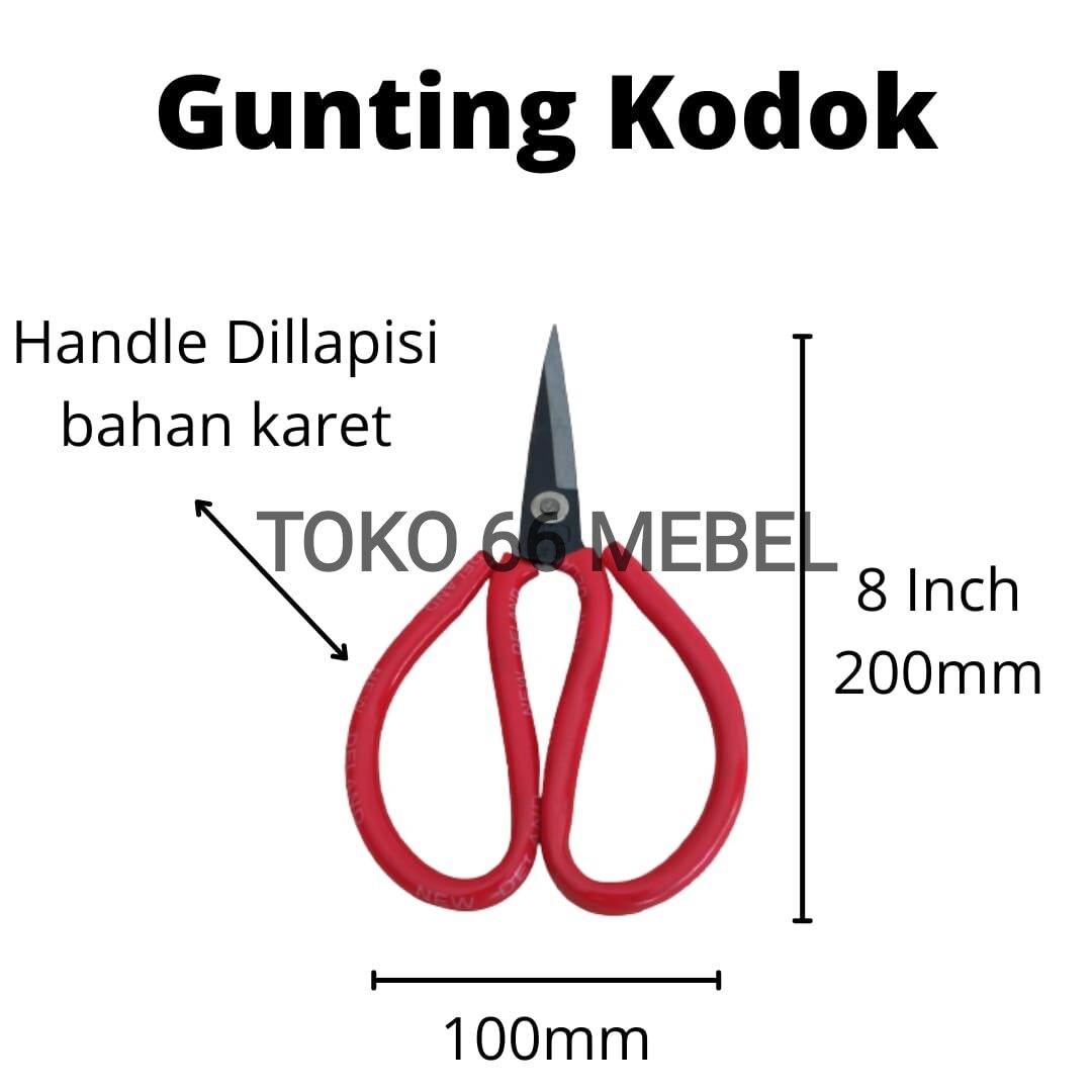 Gunting / Gunting Kulit Serbaguna / Gunting Kodok Serbaguna / Gunting ...