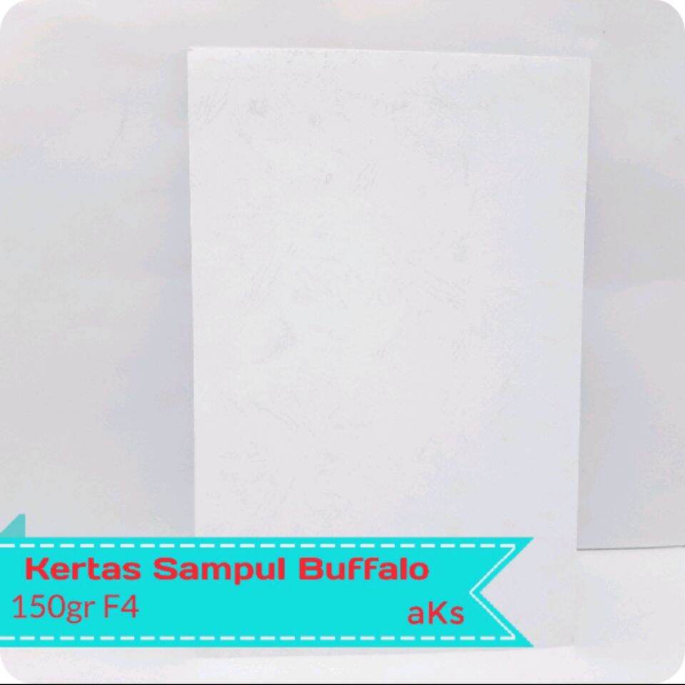Kertas Cover Jilid Buffalo Folio / Kertas Buffalo F4 Isi 50 Lembar ...