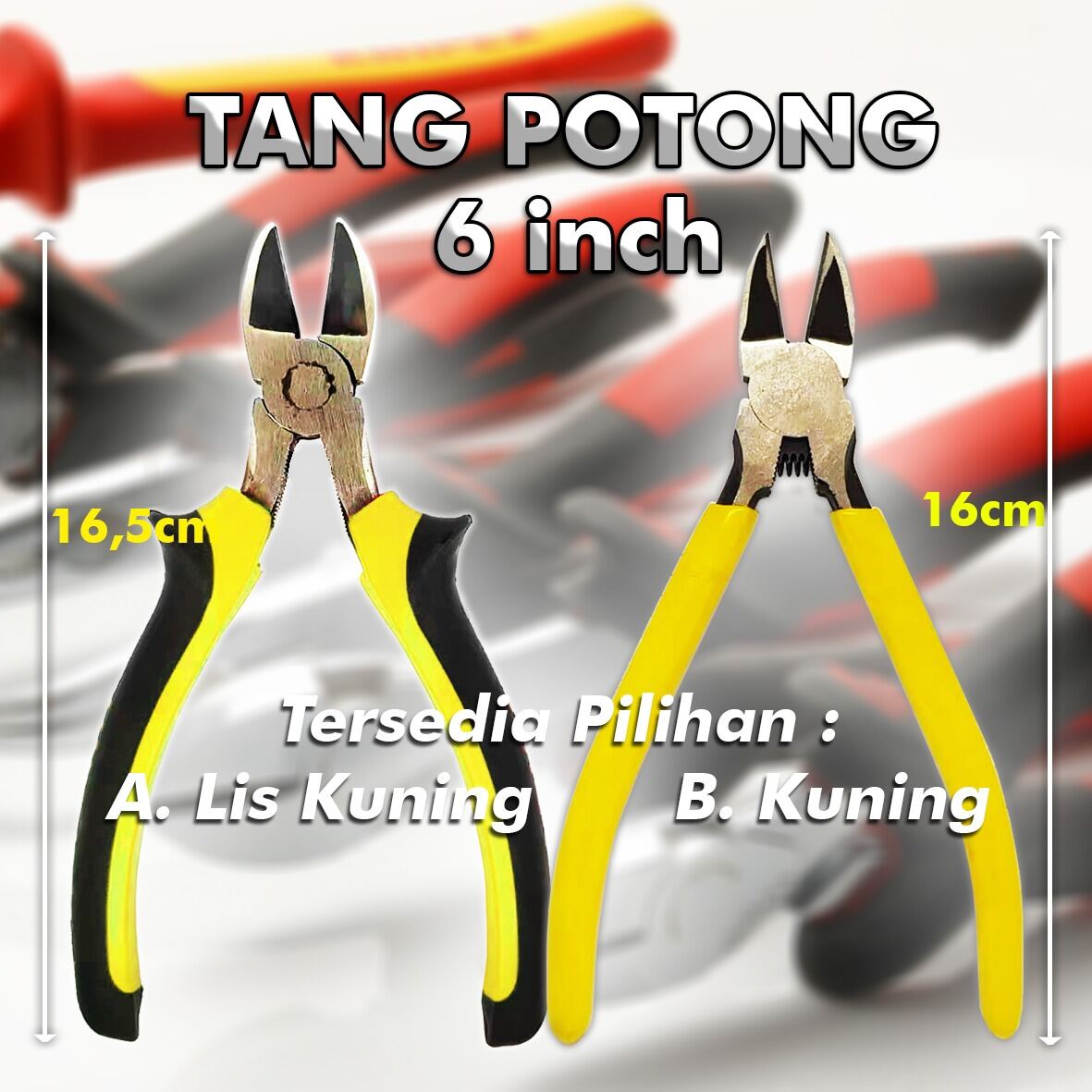 Tang Potong 6 INCH / 6" | Lazada Indonesia