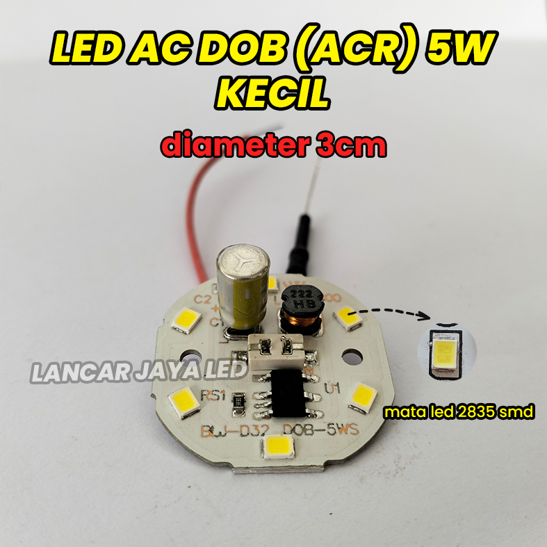 PCB LED AC (ACR) 5 Watt | Lazada Indonesia