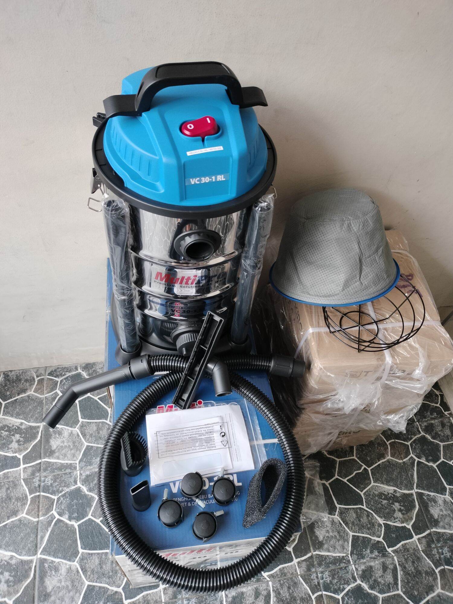 Vacuum cleaner Multipro 30liter VC 30-1 RL Mesin penyedot debu VC30 Vakum VC30-1RL 30 liter ...