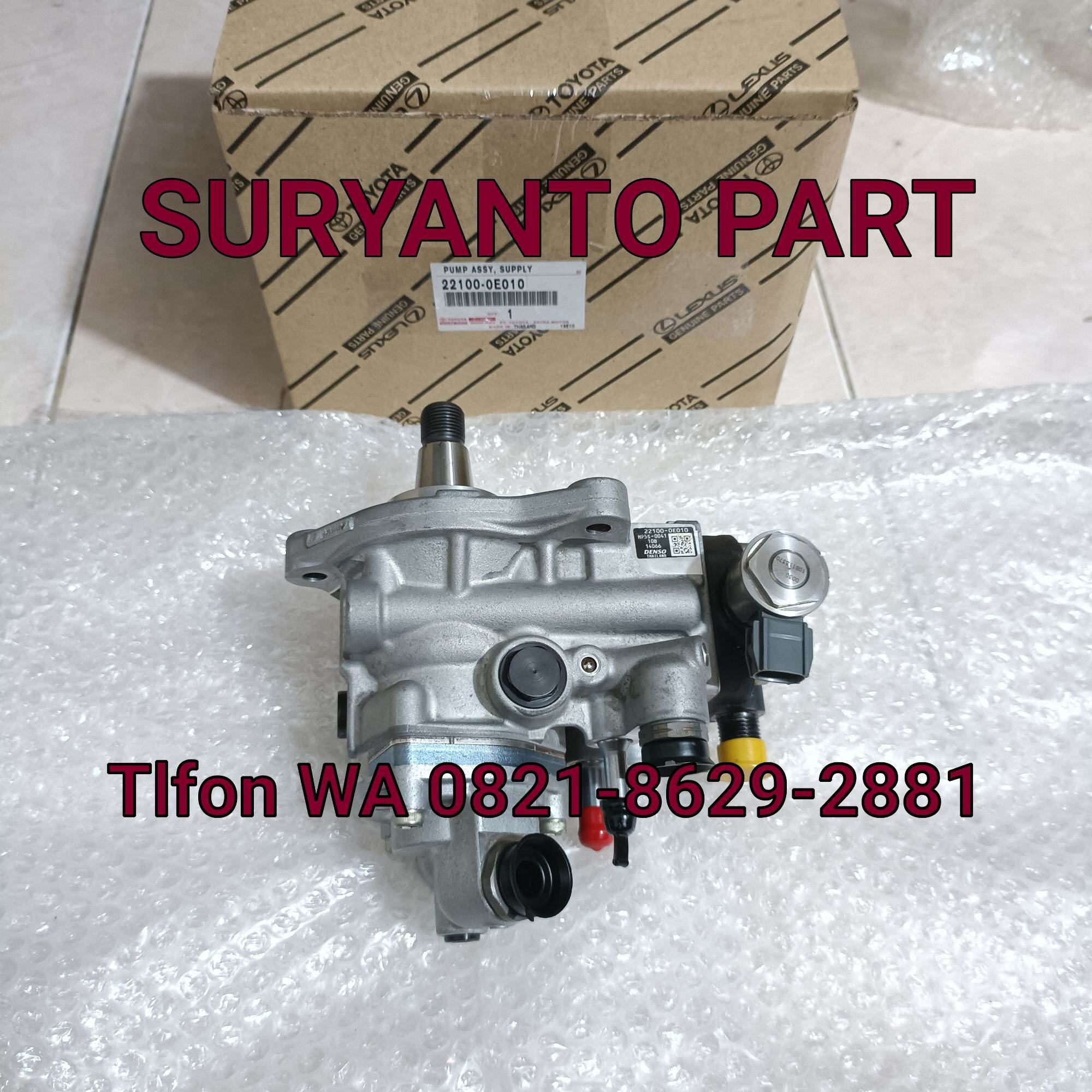 Injeksi Pump Supply Pump Assy Toyota Innova Reborn/Fortuner VRZ/Hilux ...