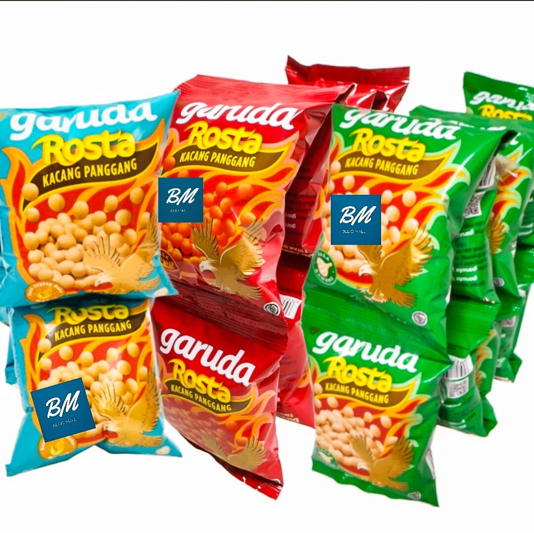Kacang Garuda Rosta Renceng isi 10 Pcs / Garuda Rosta Kacang Panggang ...