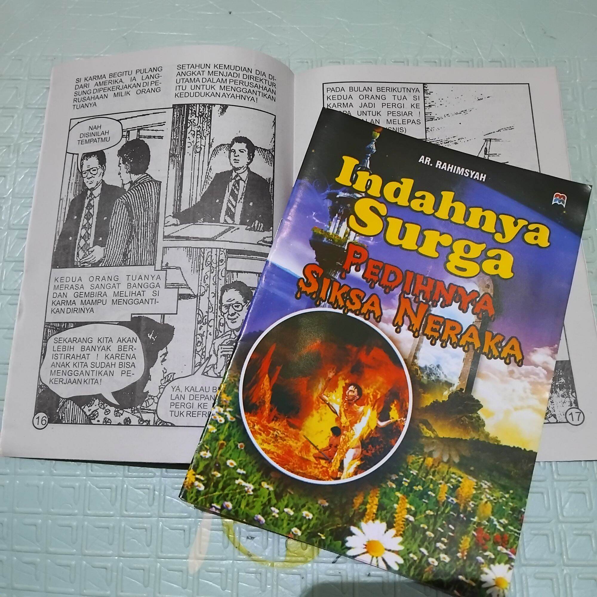 Buku Komik Indahnya Surga dan Pedihnya Siksa Neraka - MM | Lazada Indonesia