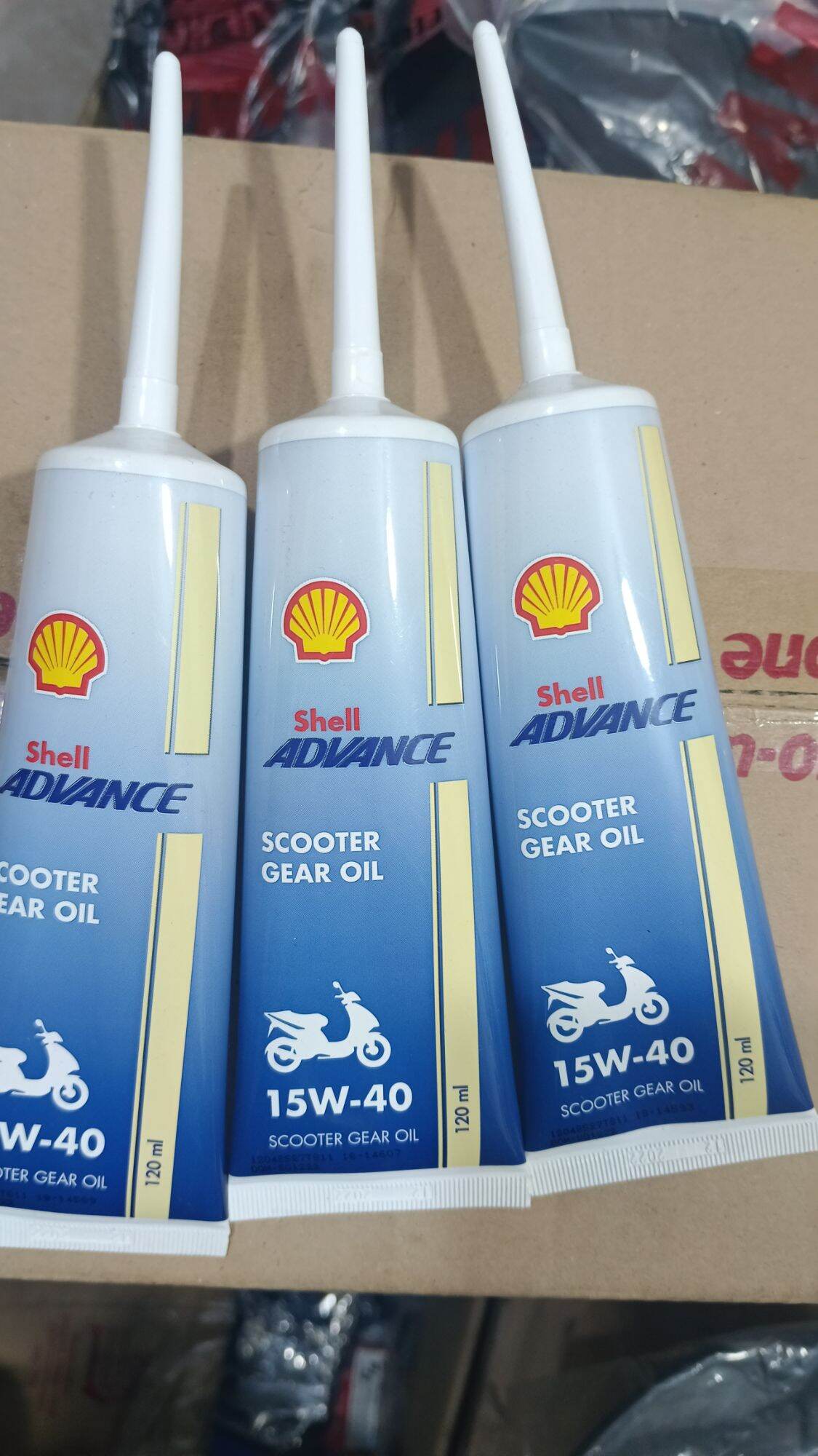 oli gear gardan shell advance 120ml. | Lazada Indonesia