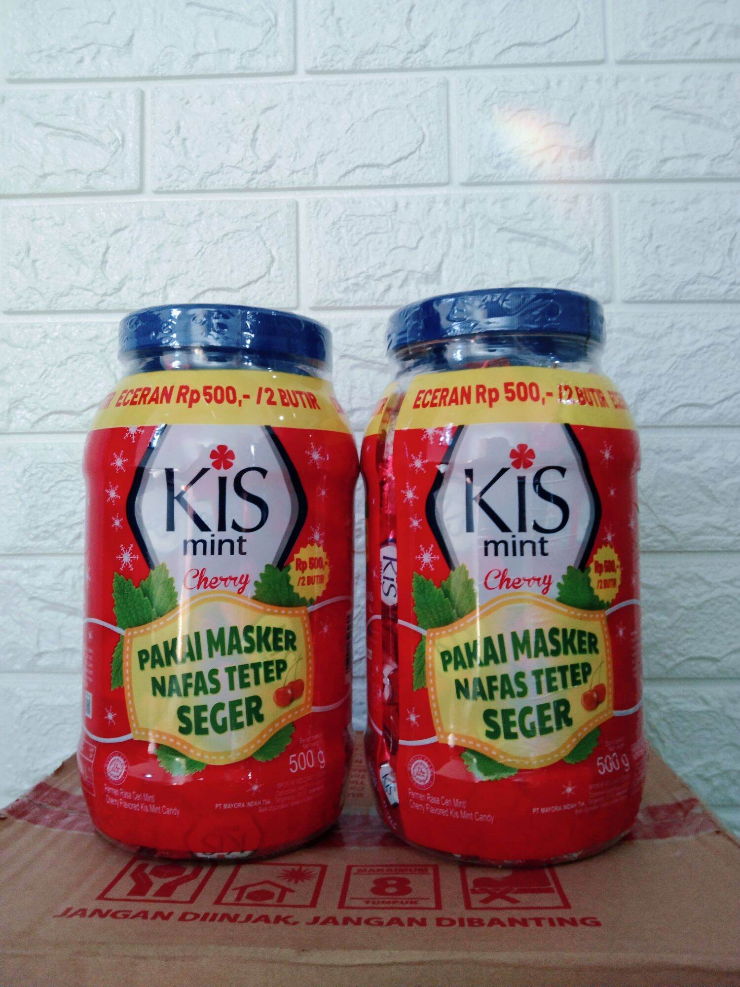 Permen kis rasa buah chery asli isi 200 butir penyegar nafas setiap ...