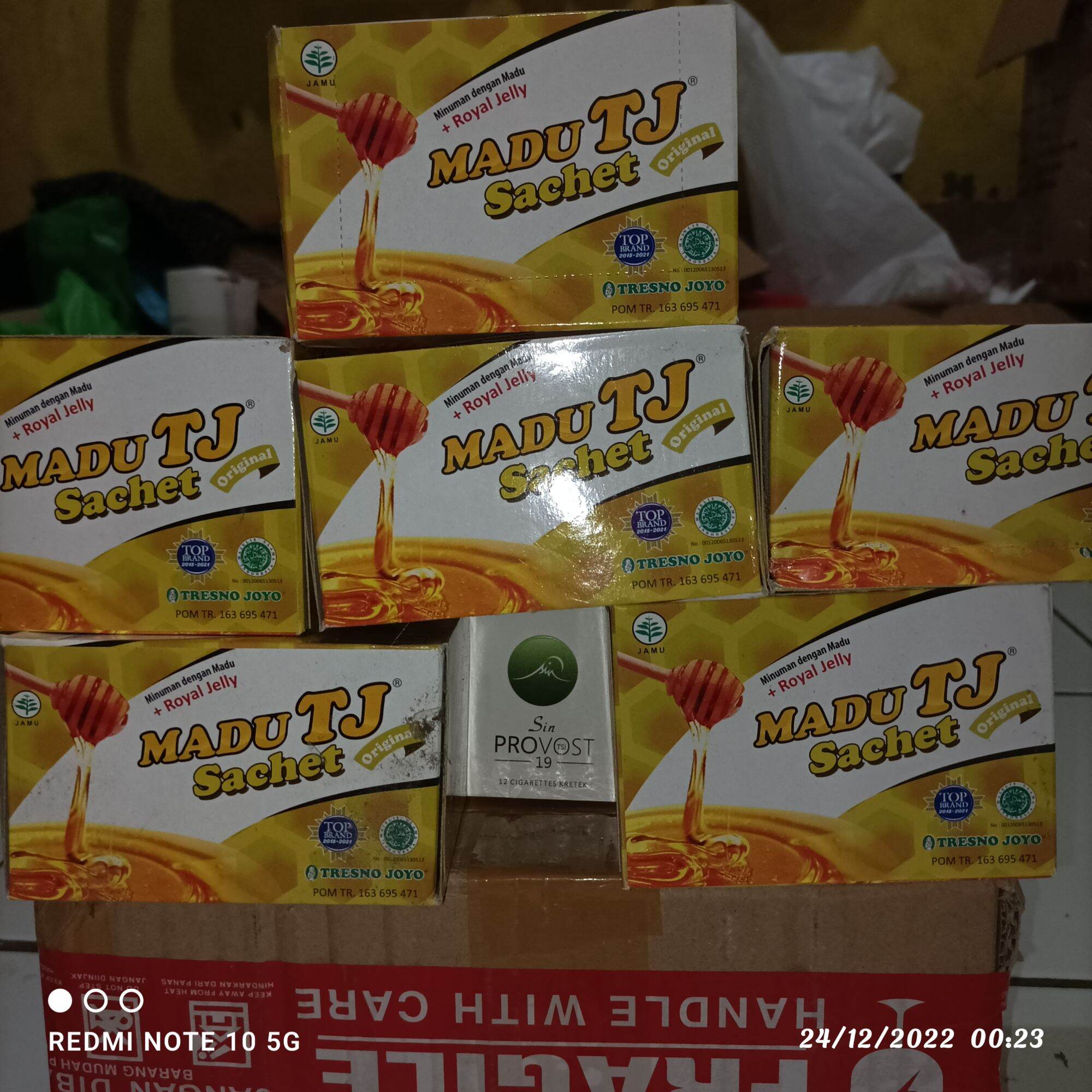 Madu TJ Asli Halal isi 10 kotak sp19 | Lazada Indonesia