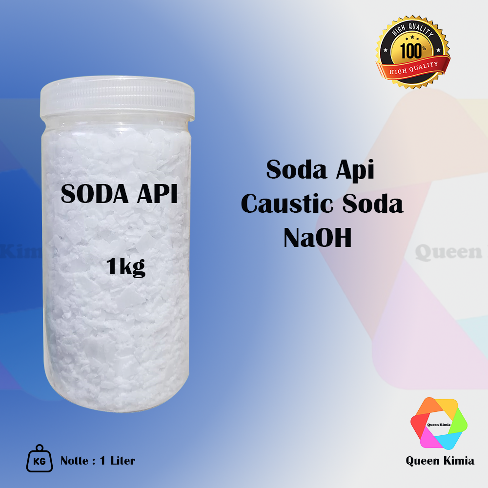 Soda api 1kg / Caustic Soda 1kg / Naoh / Anti Sumbat / Soda Api Murah ...
