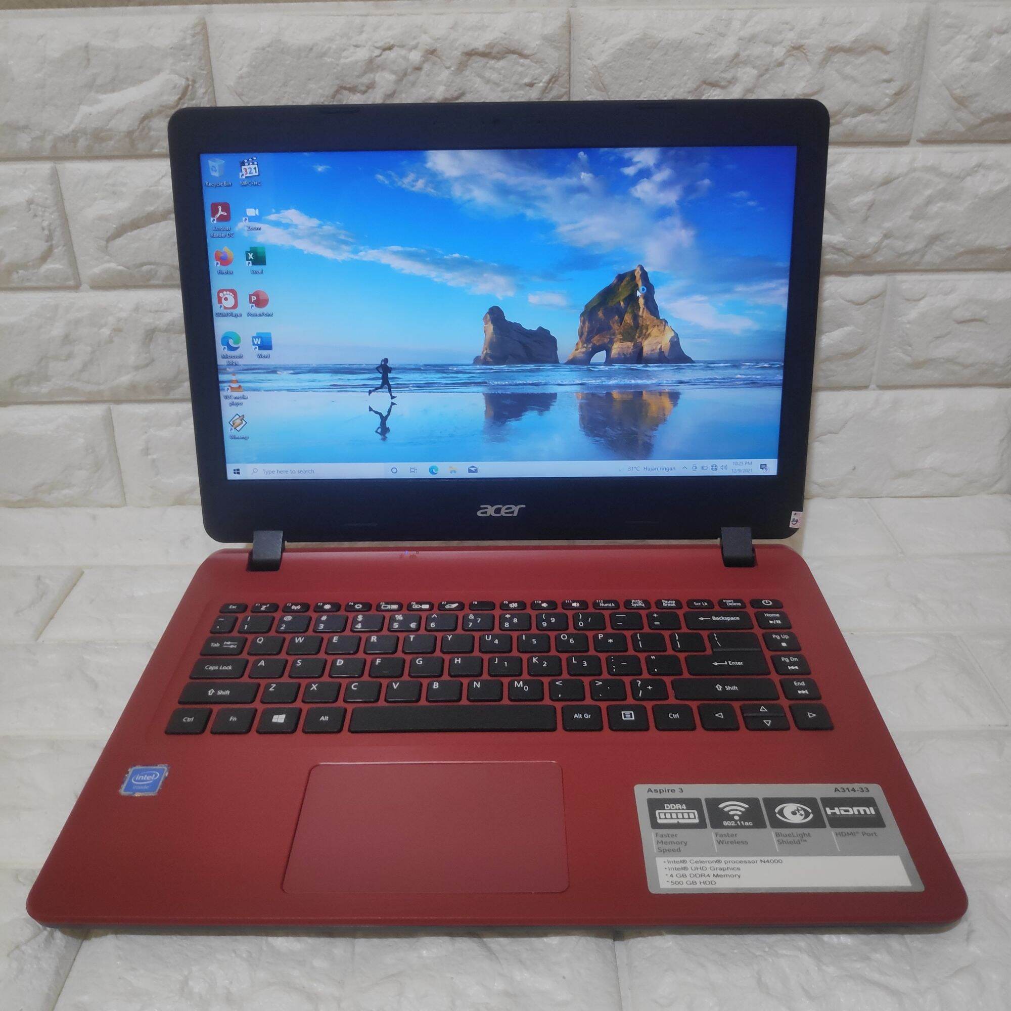 Laptop Acer Aspire 3 A314-33 Intel Celeron N4000 Ram 4 GB HDD 500 GB ...