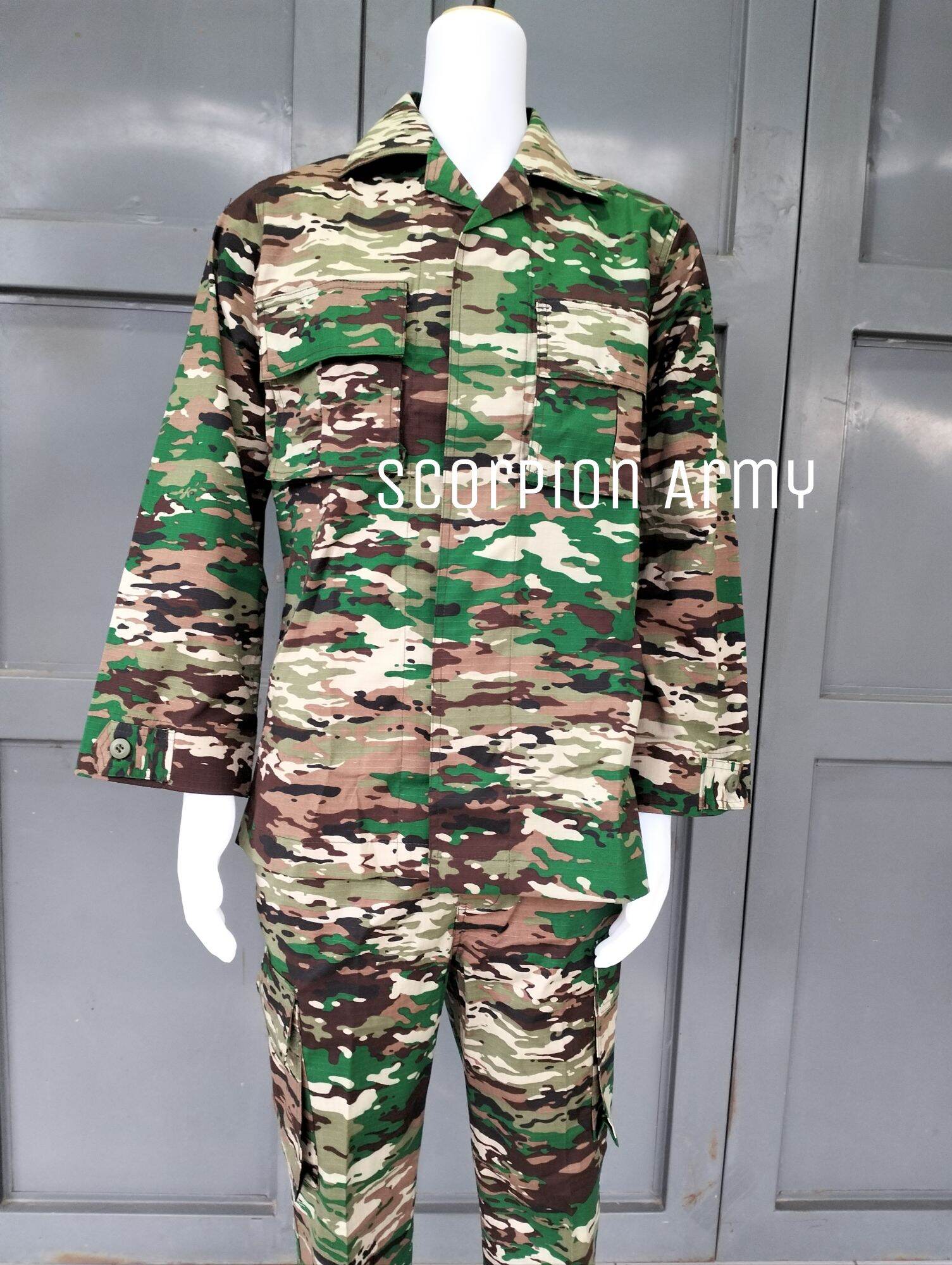 Baju PDL TNI AD Produksi Matra Darat Bahan Jatah Panca Prima | Lazada Indonesia