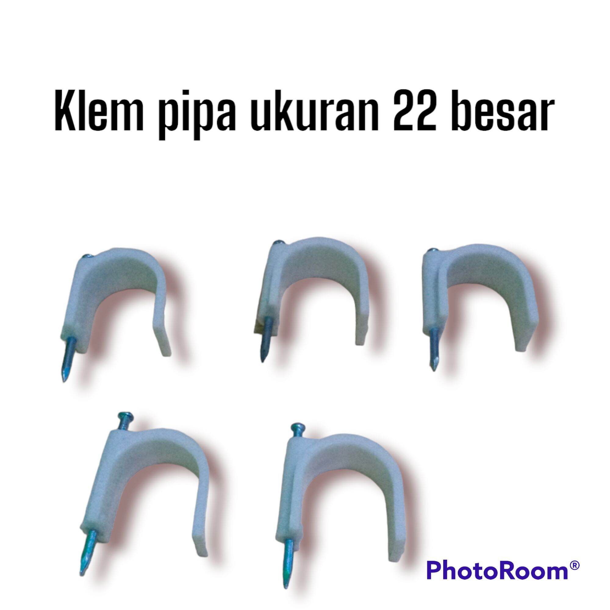 Klem pipa ukuran besar 22 cm (clam pipa) paku pipa | Lazada Indonesia