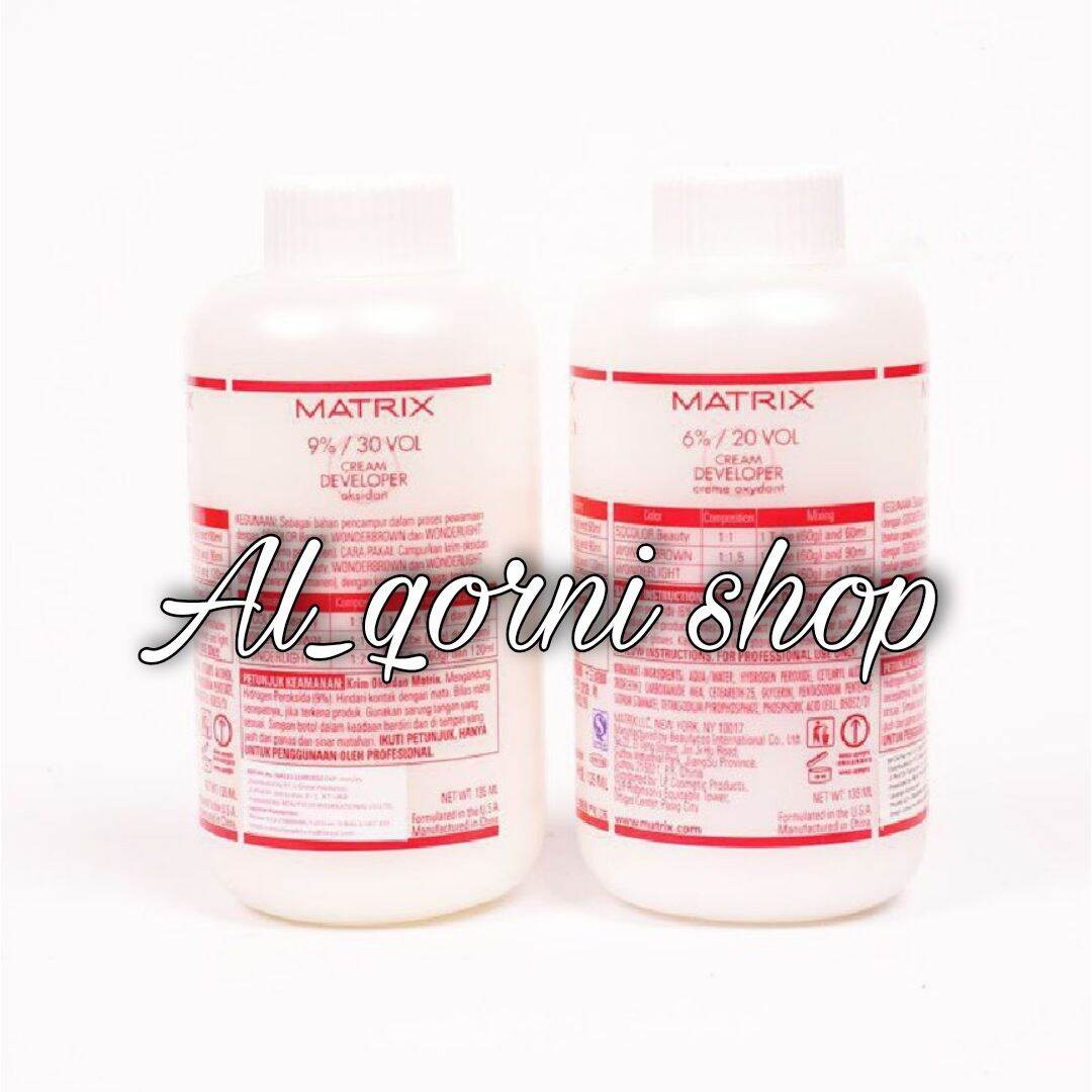 Matrix Cream Developer 135ml Peroxide / Oxidant Campuran Cat dan ...